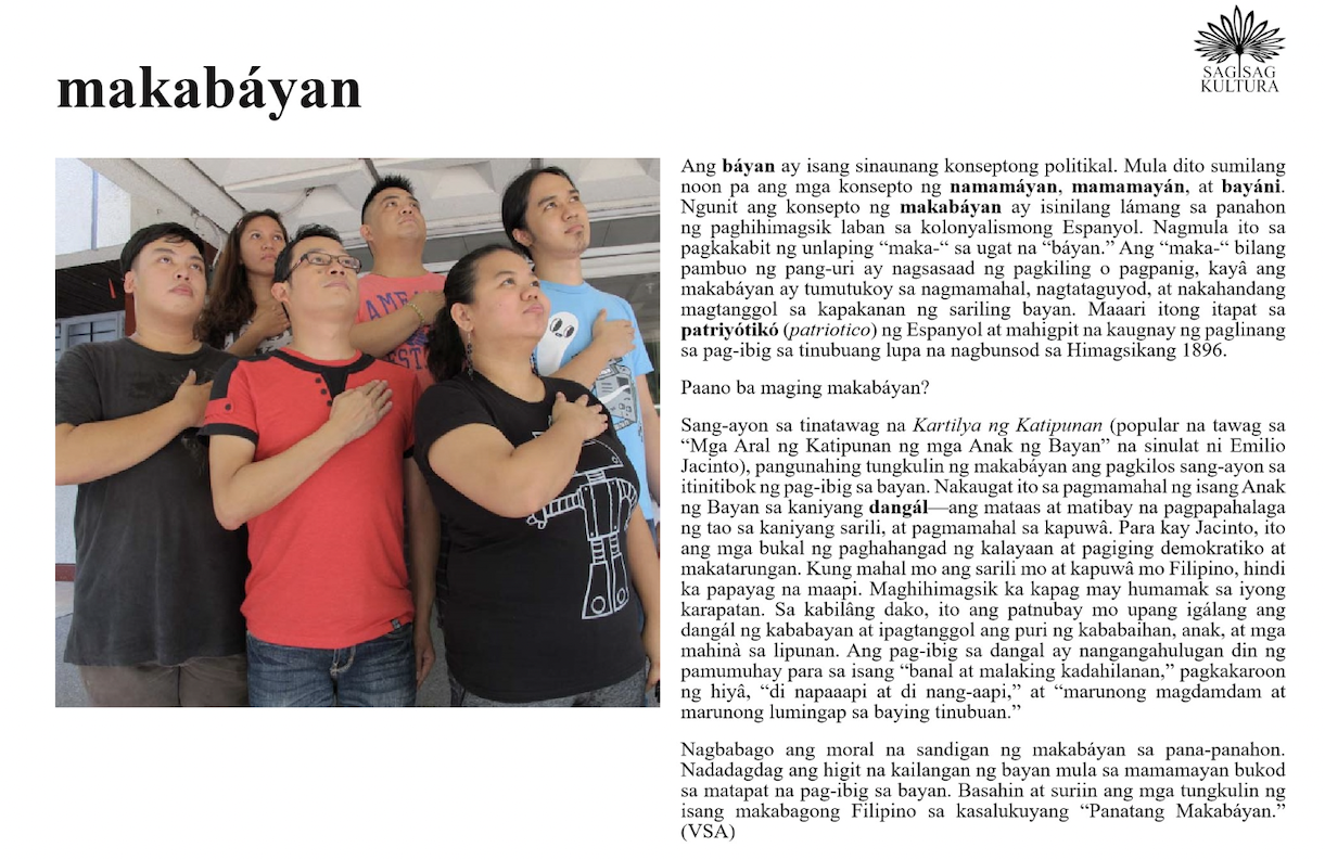 Makabayan: Isang Anotasyon – LOUIE JON A. SÁNCHEZ